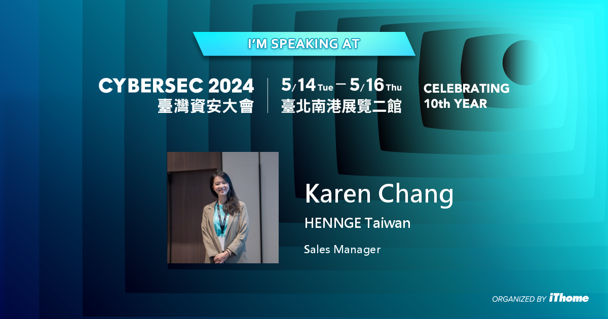 Karen Chang - CYBERSEC 2024